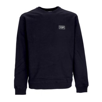 Iuter Schwarzer Leichter Crewneck Sweatshirt mit Kette - - Sweatshirts & Hoodies - Herren - Schwarzk - XL