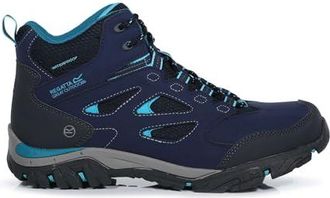 Regatta Chaussures montantes de randonnée HOLCOMBE - Femme (42 FR) (Bleu marine/turquoise)