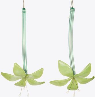Tory Burch Damen Blumen-Ohrring
