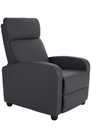 MID.YOU Mid.you Relaxsessel, Anthrazit, Textil, 69x75-100.5x87-157 cm, Liegefunktion, Wohnzimmer, Sessel, Relaxsessel