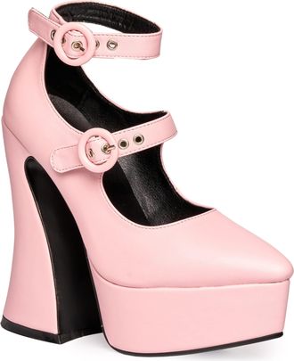 Lamoda Damen Roamin Court Shoe, Pink Pu, 37 EU