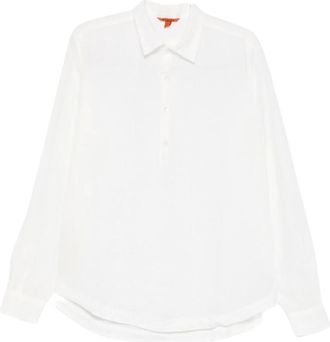 Barena Homme, Chemises, Blanc, Taille: M Camicia polo bottoni