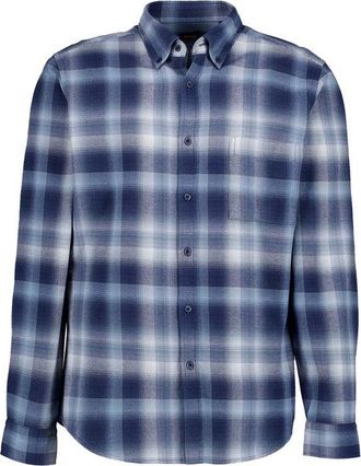 Boss Orange by Hugo Boss BOSS Orange Herren Hemd blau Baumwolle