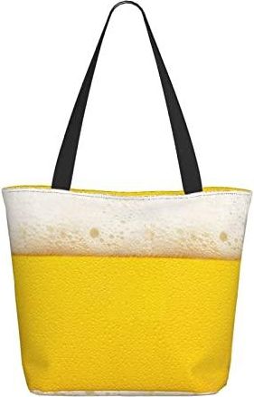 AOOEDM Beer Is My Love Ladies Shopping Bag 13x11x7in.Le cadeau parfait pour la Saint-Valentin.Cest de la Saint-Valentin pour maman, fille, &eacute;pouse, etc
