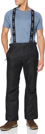 F.lli Campagnolo Herren Skihose Wattierte Twill 5000, Nero, 56, 3W01717