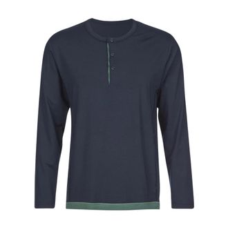 CALIDA Long Sleeve Tops - - Tops - Herren - Blau - XL