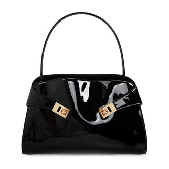 Ferragamo Hug Soft Schultertasche - - Bags - Damen - Schwarzk - ONE SIZE