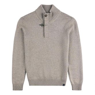 Fay Rollkragenpullover - - Knitwear - Herren - Grau - 2XL