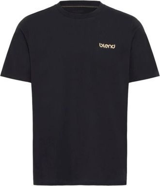 Blend Homme, Tops, Noir, Taille: M T-shirt &agrave; manches courtes 20720327