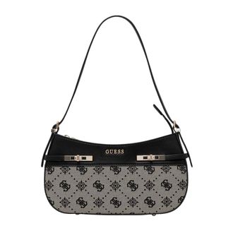 Guess Melinda Sac Bandouli&egrave;re - Femme - Sacs - Noir - Taille: ONE Size