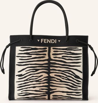 Fendi Shopper schwarz