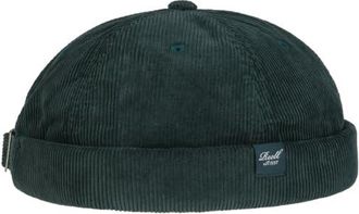 Reell Cord Docker Casquette, vert fonc&eacute;, taille unique