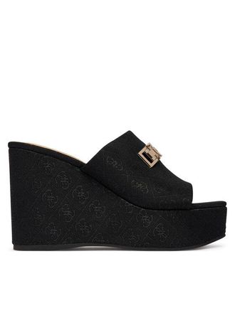 Guess Pantoletten FLJEVZ FAB04 Schwarz