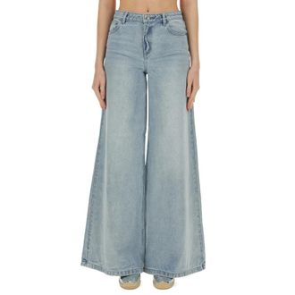 Michael Kors Denim Wide-Leg Jeans - - Jeans - Damen - Blau - 3XS