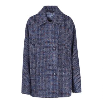 Ni&ugrave; Tweedjacken - - Jackets - Damen - Blau - M
