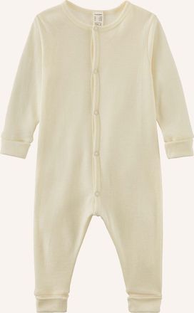 Hessnatur Hessnatur Hessnatur Schlafoverall Aus Bio-Merinowolle Mit Seide beige