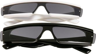 Urban Classics Unisex Sunglasses Alabama 2-Pack black/white, one size