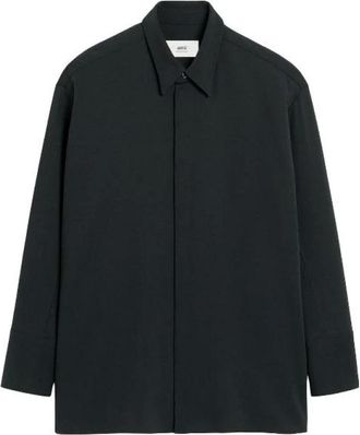 Ami Homme, Chemises, Gris, Taille: S Casual Chemises