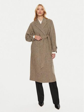 Tommy Hilfiger Wollmantel WW0WW43159 Beige Regular Fit