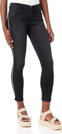 LTB Jeans Jeans Damen NOYA Skinny Jeans, Schwarz (Rine Wash 51934), 28W / 30L