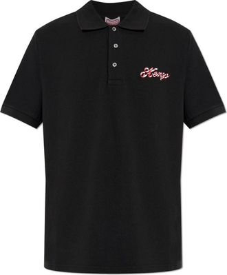 Kenzo Homme, Tops, Noir, Taille: L Polo en coton