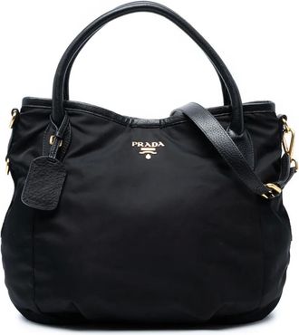 Prada sac à bandoulière Tessuto (2000-2025) - Noir