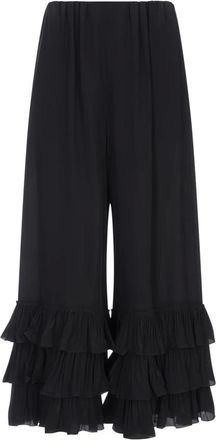 Chloé Damen, Hosen, Schwarzk, SGröße