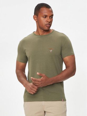 Aeronautica Aeronautica Militare T-Shirt AM1UTI001 Khakifarben Regular Fit