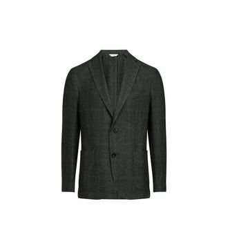 Boglioli Blazer droit &agrave; motifs en laine