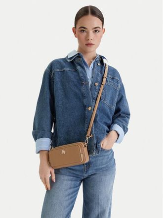 Tommy Hilfiger Handtasche Th Daily Camera Bag AW0AW18377 Braun