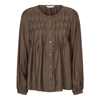 Rue de Femme RUE de Femme - Anais Shirt - Femme - Blouses et Chemises - Brun - Taille: 42 FR