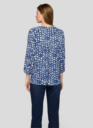 Rabe Klassische Bluse mit All-Over Print