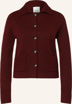 Allude Allude Strickjacke Mit Cashmere rot