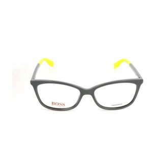 HUGO BOSS Femme, Accessoires, Gris, Taille: ONE Size Lunettes de vue oeil-de-chat avec accents contrast&eacute;s subtils