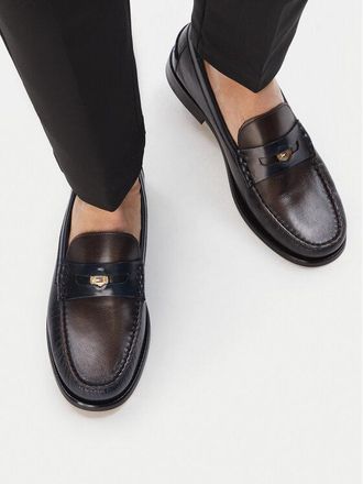 Tommy Hilfiger Mokassins FM0FM06076 Dunkelblau