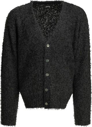 St&uuml;ssy Herren, Strickwaren, Schwarzk, MGr&ouml;&szlig;e