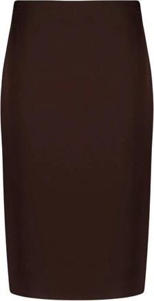 Tom Ford Femme, Jupes, Brun, Taille: 36 FR Jupe Crayon Sous le Genou