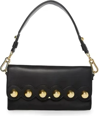 Steve Madden Femme, Sacs, Noir, Taille: ONE Size Sac bandouli&egrave;re &agrave; rabat