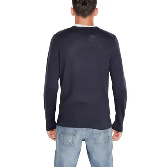Calvin Klein Recycled Wool Crew Neck Sweater - Navy