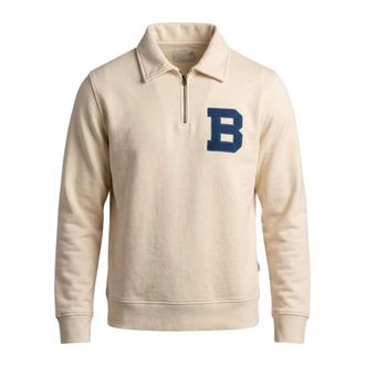 Bl'ker Half Zip Rudgers College Sweatshirt - - Sweatshirts & Hoodies - Herren - Beige - L