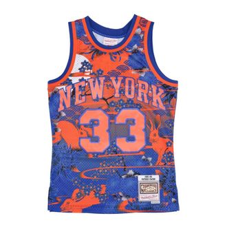 Mitchell & Ness AH Swingman Trikot 5.0 Hardwood Classics 1985 - - Sport - Herren - Blau - XL
