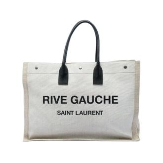 Saint Laurent Pre-owned Canvas Tote Bag - - Pre-owned - Damen - Beige - ONE SIZE