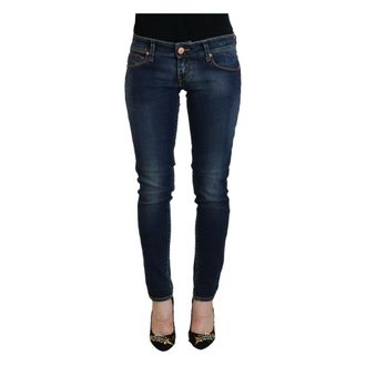 Acht Low Waist Denim Pants - - Jeans - Damen - Blau - W26