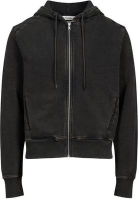 Entire studios Sweatshirt zipp&eacute; droit en coton