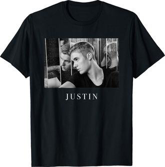 JUSTIN BIEBER Offizielles Justin Bieber-Foto mit Reflexion T-Shirt