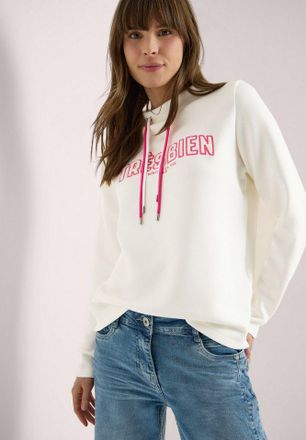 Cecil Sweatshirt aus softem Materialmix