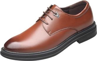 Generic Chaussures Oxford &agrave; Bout Rond Tendance for Hommes, en Cuir r&eacute;sistant lusure, Plateforme, habill&eacute;es au Quotidien, d&eacute;contract&eacute;es, for Le Travail ou Un S