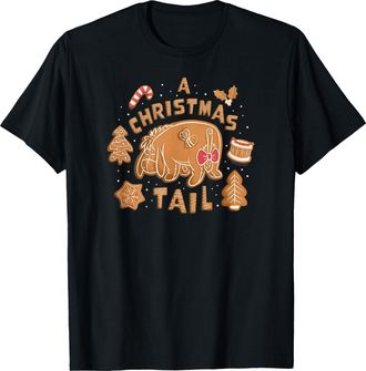 Disney Winnie the Pooh Eeyore Gingerbread A Christmas Tail T-Shirt