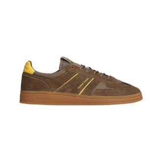 Tommy Hilfiger Braune Urban Sneakers mit Senf Details - - Shoes - Herren - Braun - 40 EU