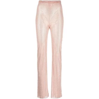 Santa Brands Straight Hosen - - Trousers - Damen - Rosa - M/L